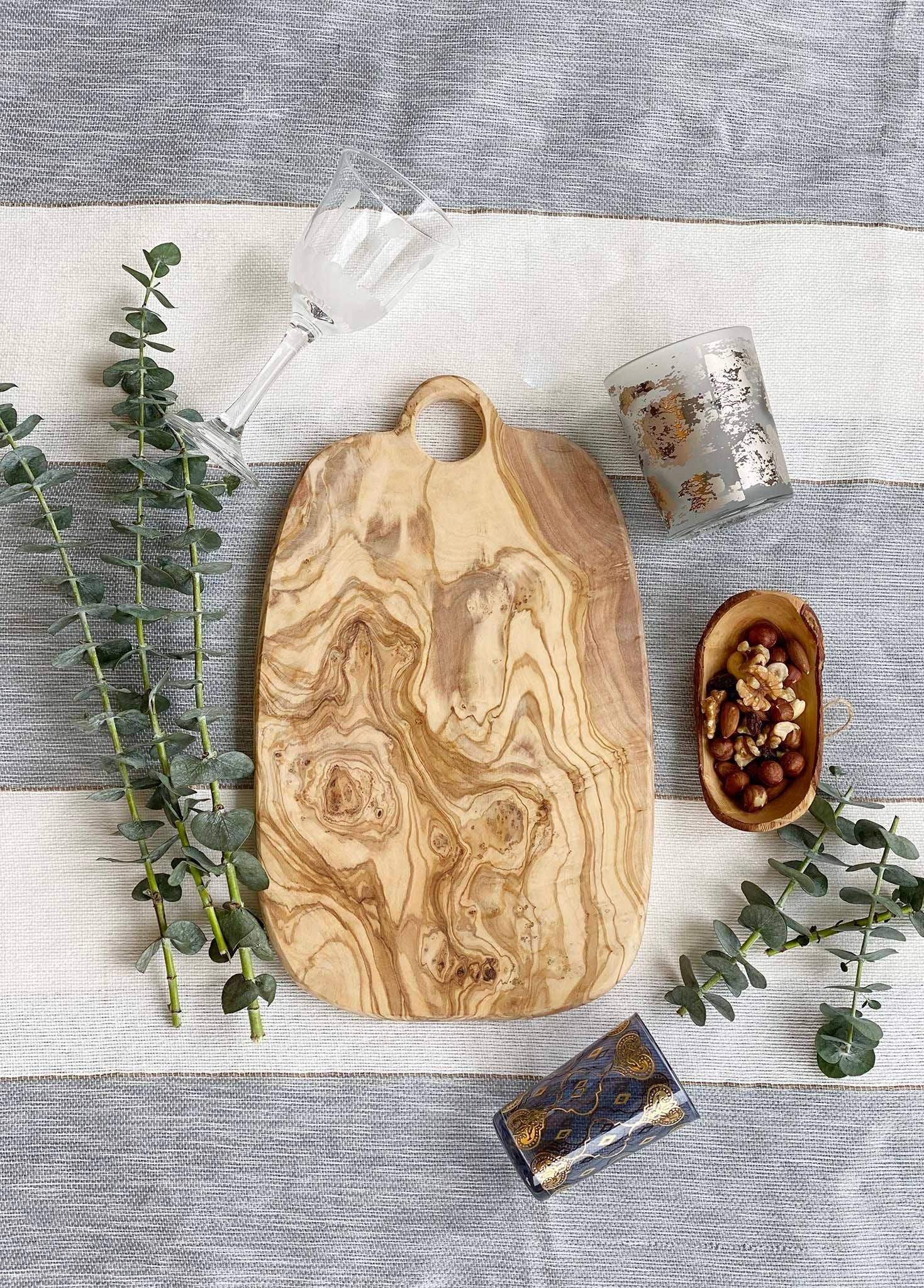 Olive Wood Cutting Board | Skelton Jewelry